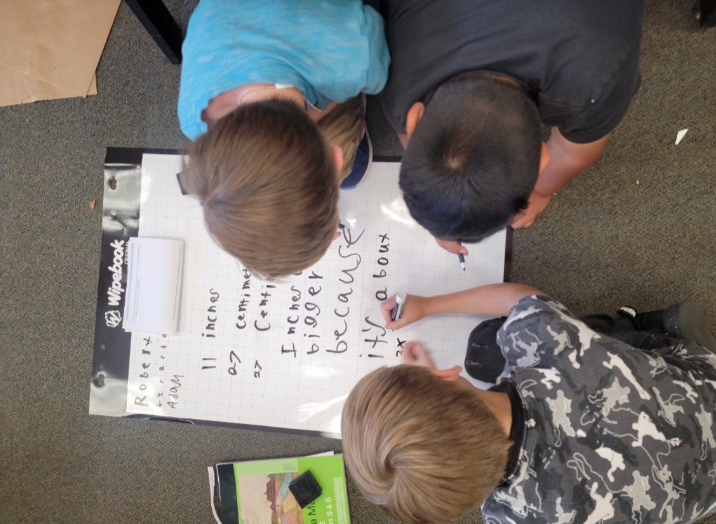 Identifying & counting unit fractions using concrete models with Wipeb ...