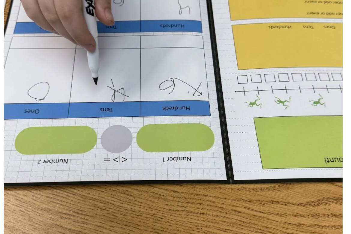 Daily Practice with Wipebook MathReps