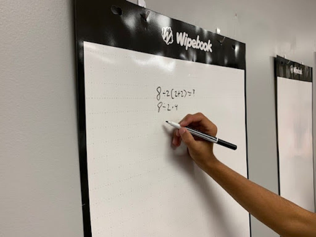 Modelling Interactive Learning During a Pandemic for Teachers – Wipebook