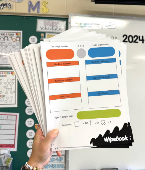 Mathreps Wipebook Workbooks Resource for Primary Classrooms